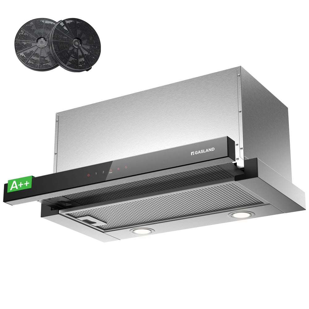 GASLAND 60cm extractor hood A++ recirculating wall hood 881m³/h with ...