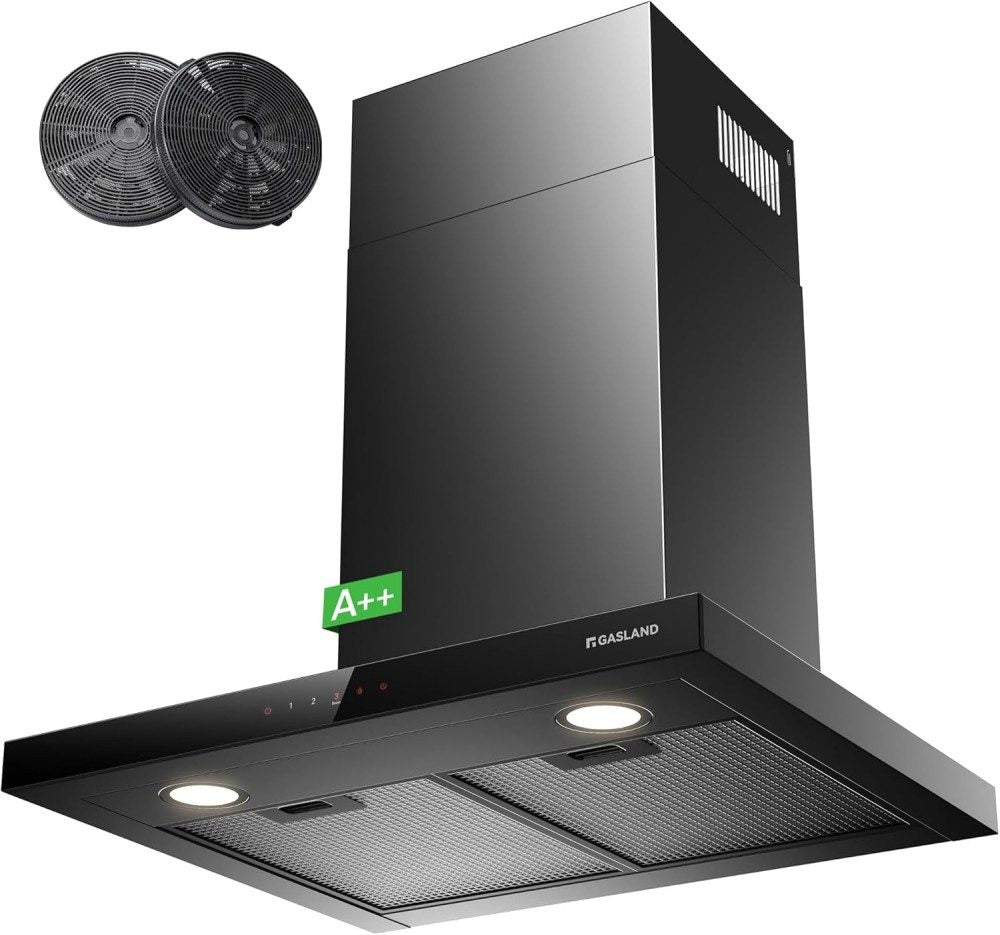 GASLAND 60 cm T-shaped wall hood – extractor hood with touch & LED